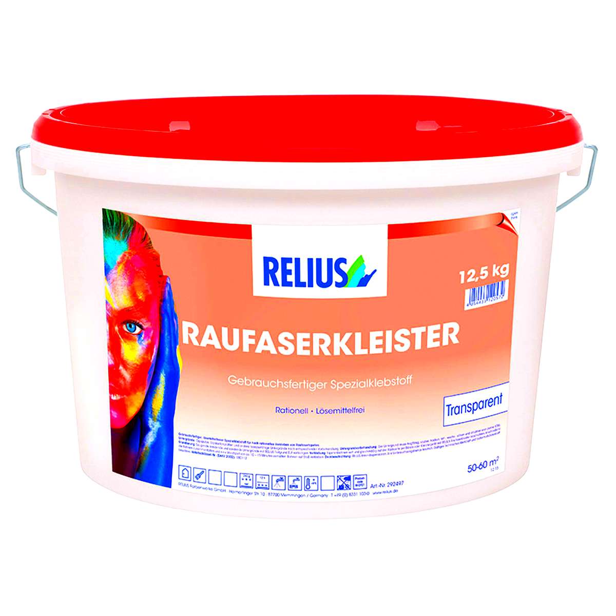 Raufaserkleister für Innenwände-Relius RAUFASERKLEISTER - Farbkiste