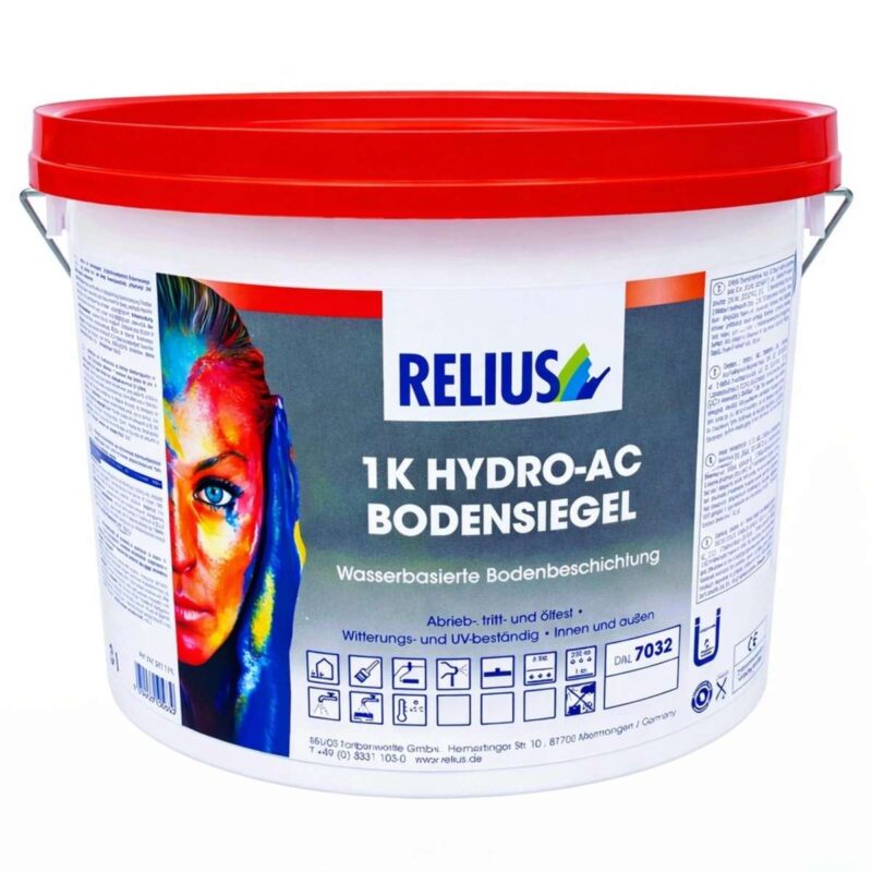 1K Bodensiegel für Innen/Außen-RELIUS 1K HYDRO-AC BODENSIEGEL - Farbkiste